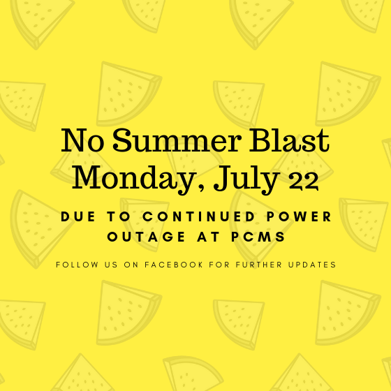 Pacelli Catholic Schools | No Summer Blast Monday, July 22 (1)
