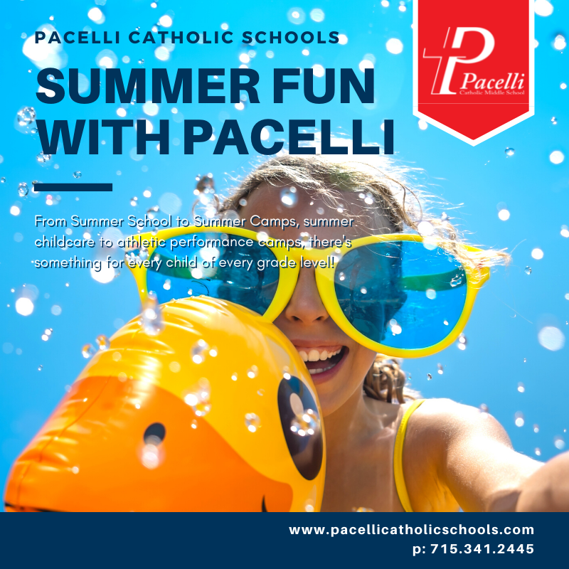 Pacelli Catholic Schools | PCS By the Numbers Infographic