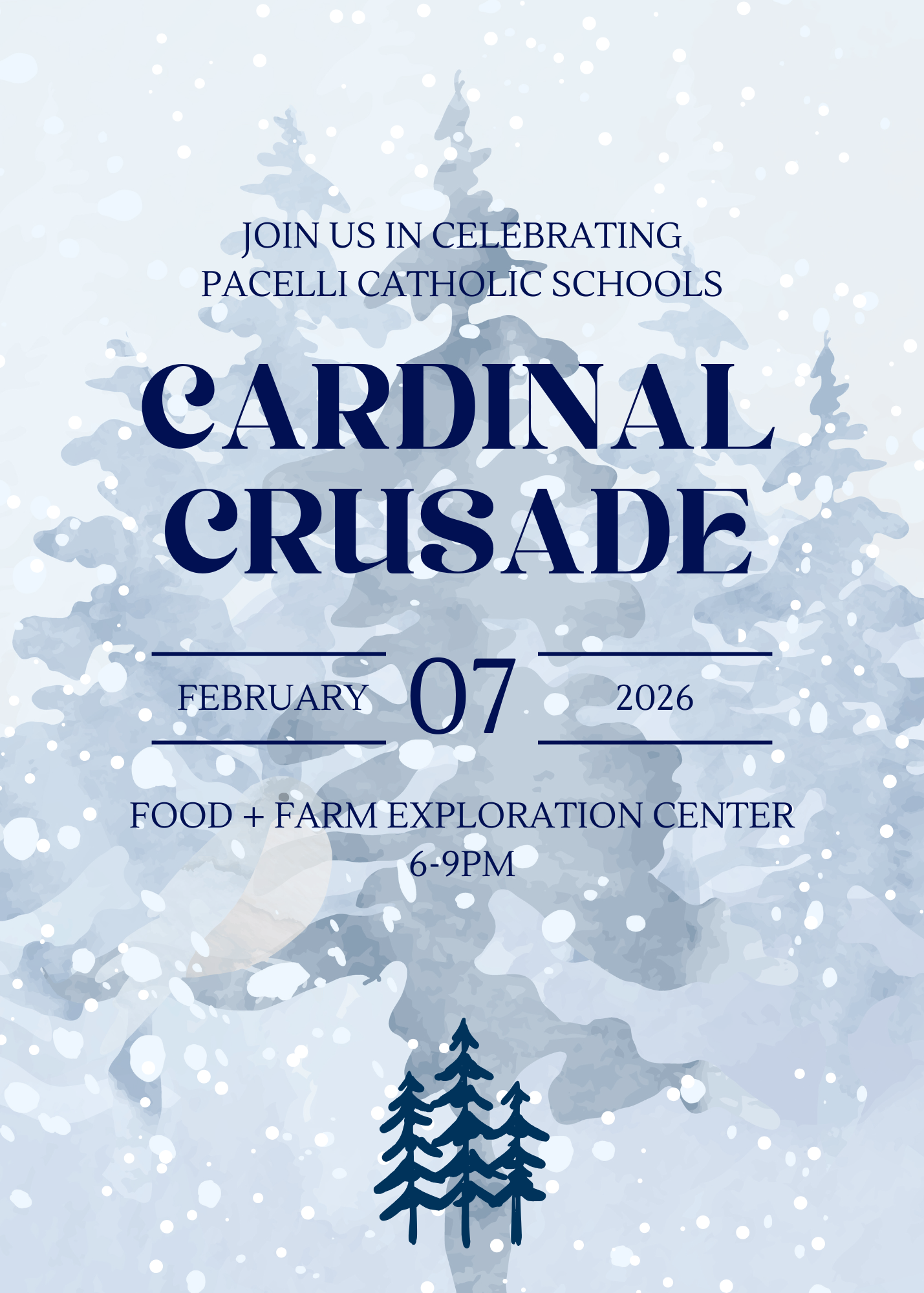 Pacelli Catholic Schools | 2026 Cardinal Crusade Invite